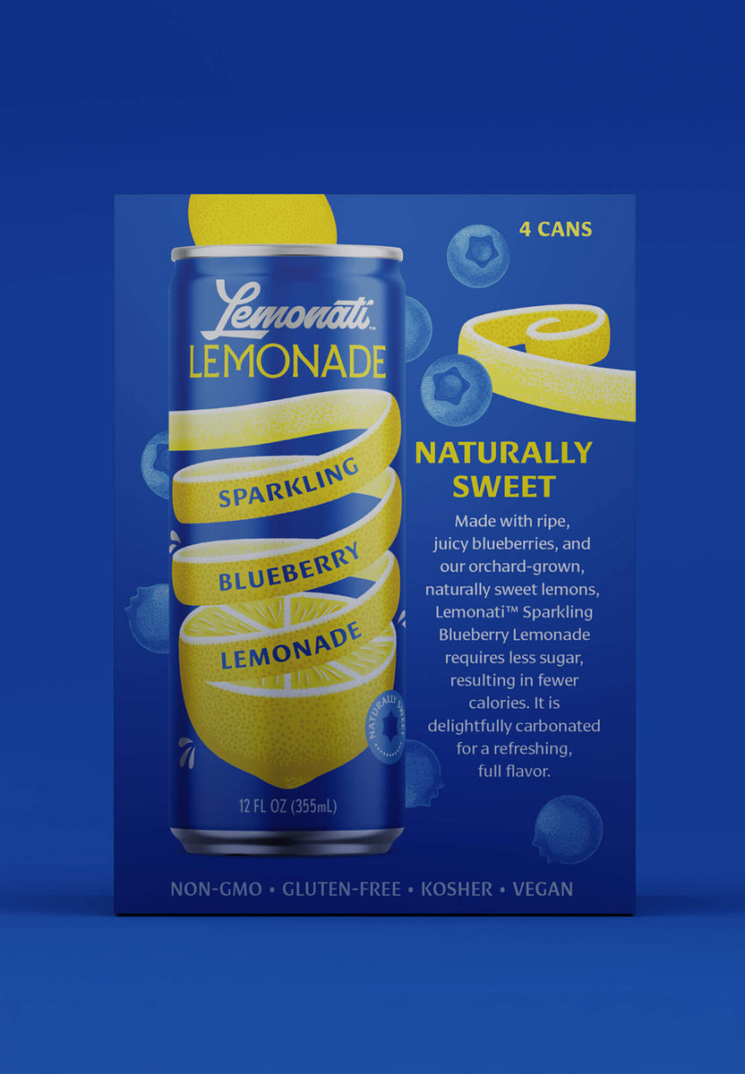 Sparkling Blueberry Lemonade – Lemonati Lemonade